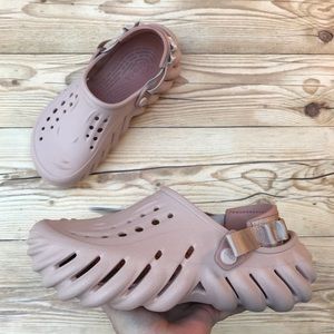 CROCS | Shoes | Crocs Echo Clog Pink Clay | Poshmark